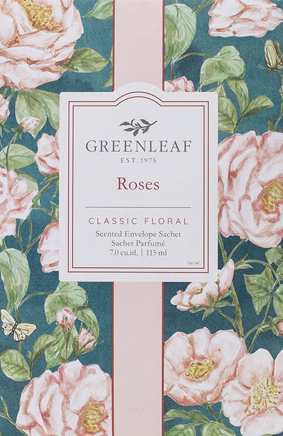 Greenleaf Roses Large Scented Sachet – Heart Of The Country Ltd