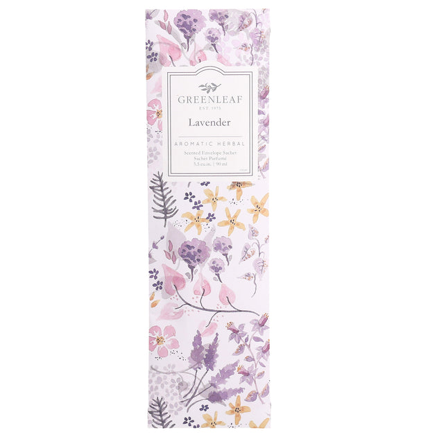 Greenleaf Lavender Slim Scented Sachet – Heart Of The Country Ltd