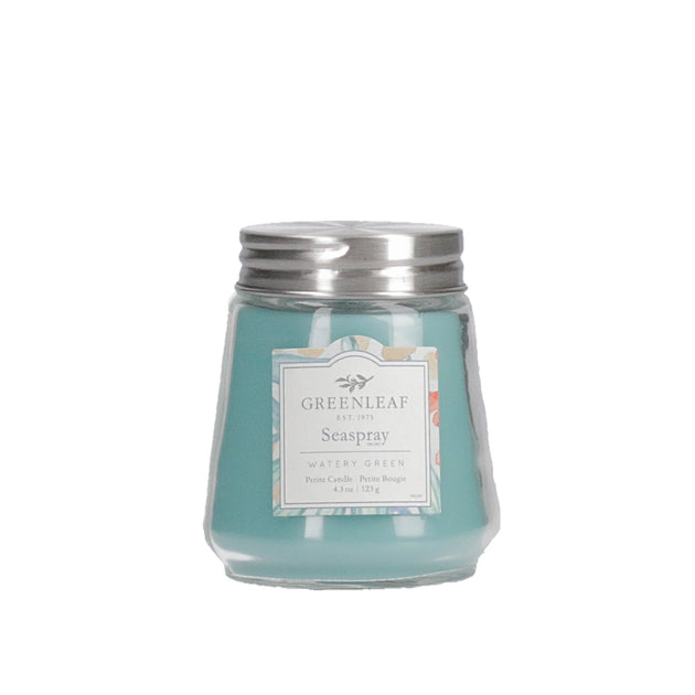 Greenleaf Seaspray Petite Candle – Heart Of The Country Ltd